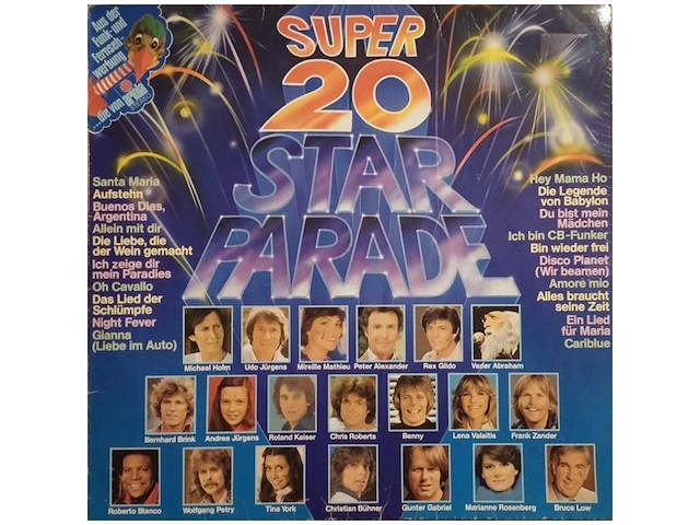 Super 20 Star Parade - Mireille Mathieu,Michael Holm,,,