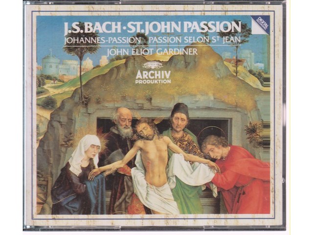 cd / ST. JOHN PASSION - Johann Sebastian Bach + 2 CD