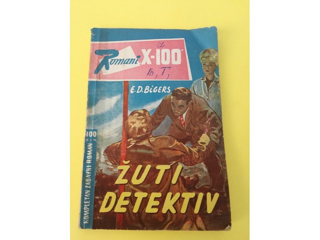 ROTO BIBLIOTEKA X-100 - ŽUTI DETEKTIV