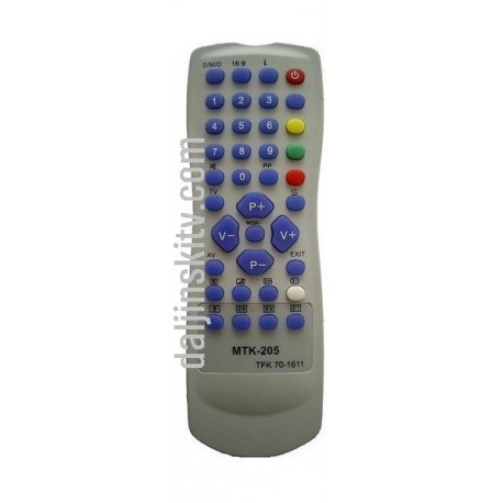 Daljinski za CROWN televizor MTK 205