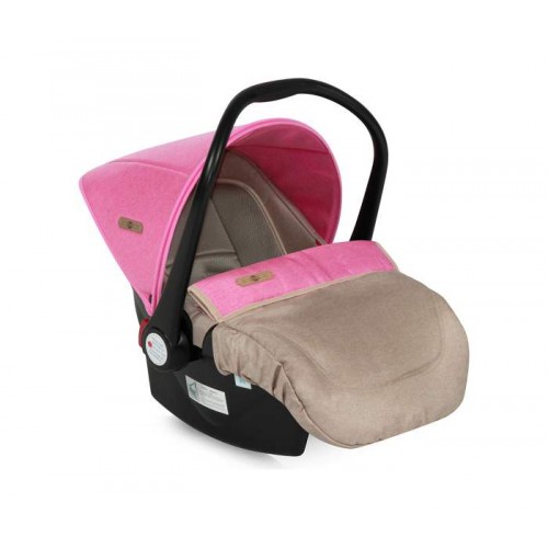 Auto Sedište 0-13kg Lifesaver Beige&Rose