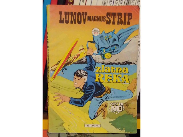 Lunov magnus strip 912 Zlatna reka - Mister No