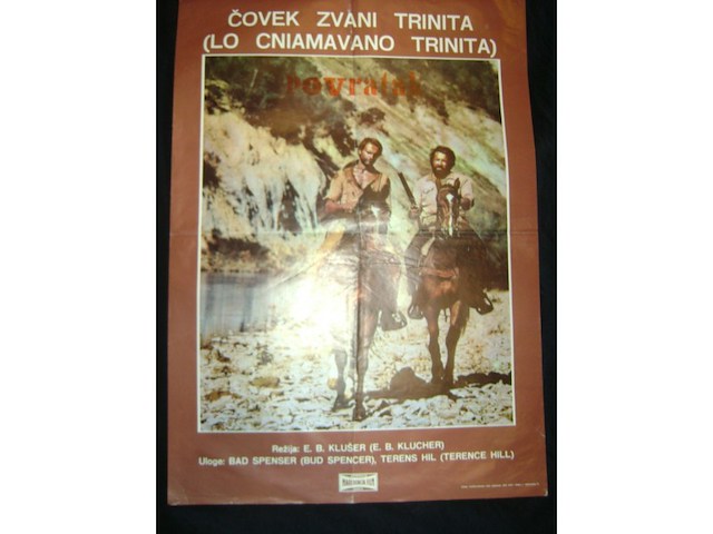 Filmski poster ČOVEK ZVANI TRINITA 1970