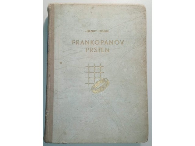 Henry Thode - Frankopanov prsten