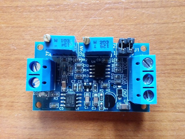 4-20mA to 0-3.3V/5V/10V strujno/naponski konverter