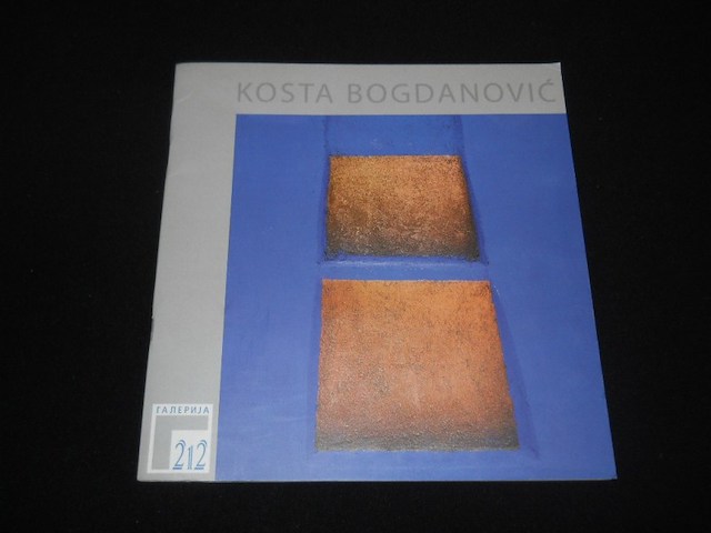 KOSTA BOGDANOVIĆ