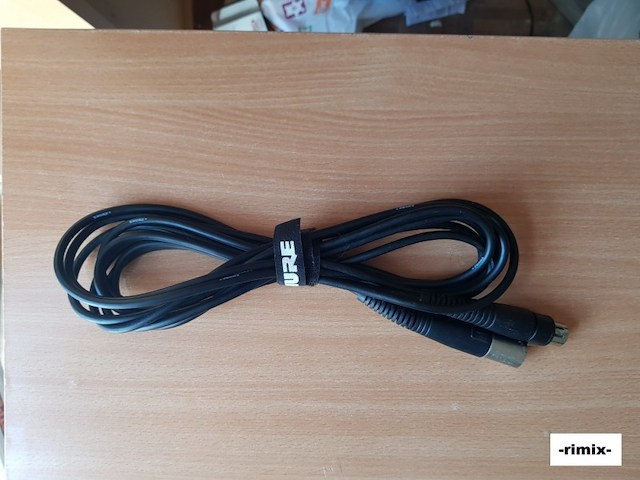 Shure XLR kabl