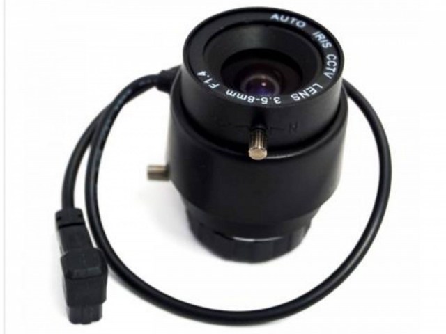 AVENIR CCTV LENS 3,5-8mm f 1,4 Variofokalni objektiv