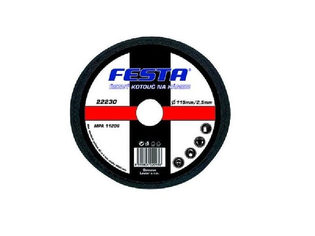 Rezna ploča za kamen fi 230 x 2.5mm x 22.22mm FESTA