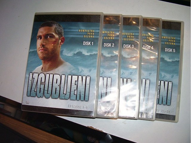 Izgubljeni 5 x DVD