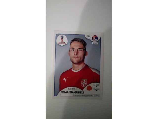 Panini FIFA 2018 Russia sličica broj 415