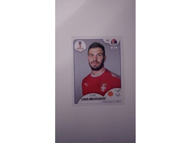 Panini FIFA 2018 Russia sličica broj 413