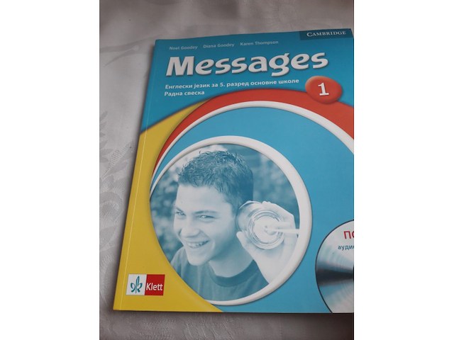 Messages 1 engleski za peti 5 razred radna sveska CD