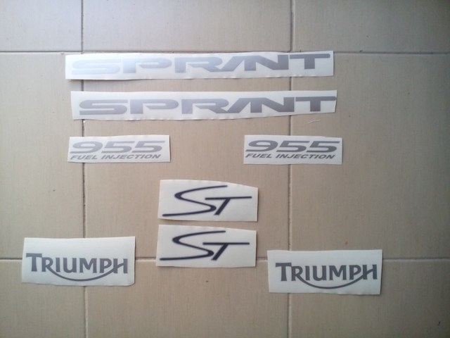 Nalepnice za motore Sprint Triumph ST