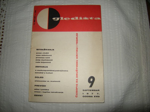 GLEDIŠTA / SEPTEMBAR 1977