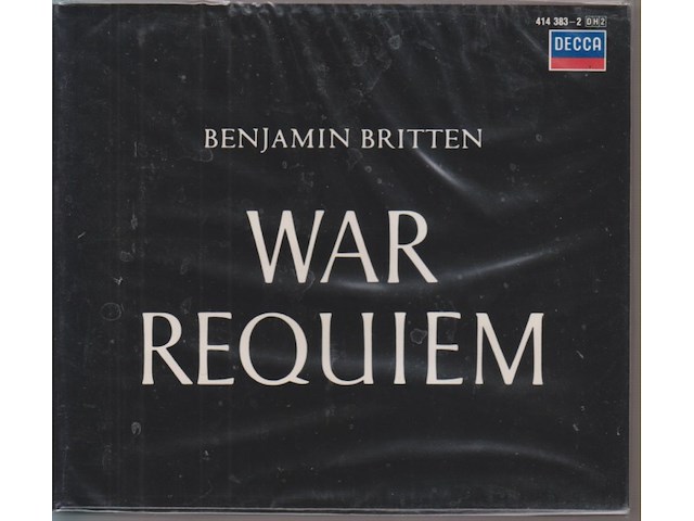 cd / Britten - WAR REQUIEM + Galina Višnjevskaja !!!!!!