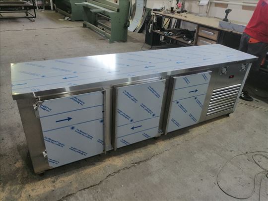 Inox hladni stolovi i ormani za plehove 400x600mm