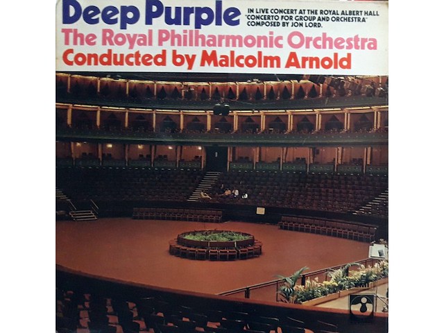 LP: DEEP PURPLE-IN LIVE CONCERT AT THE ROYAL ALBERT HAL