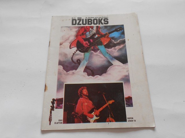 Džuboks br.74, 26.okt 1979. Erik Klepton, Eric Clapton