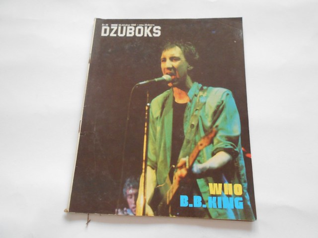 Džuboks br.99, 10.okt.1980. The  Who, BB King