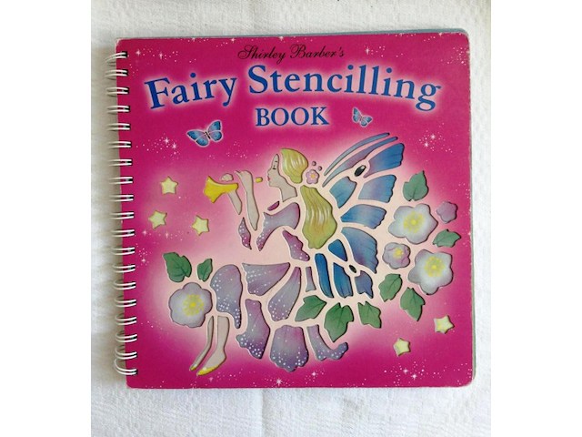 FAIRY STENCILLING BOOK - Shirley Barber