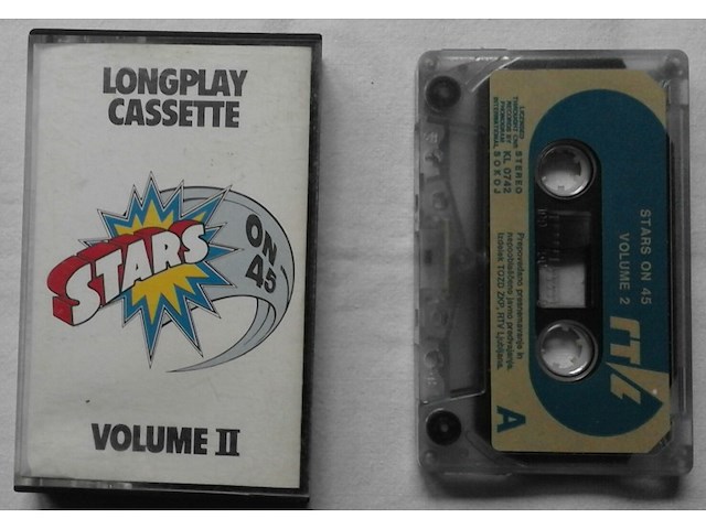 VARIOUS - Longplay cassette Stars on 45 Volume 2