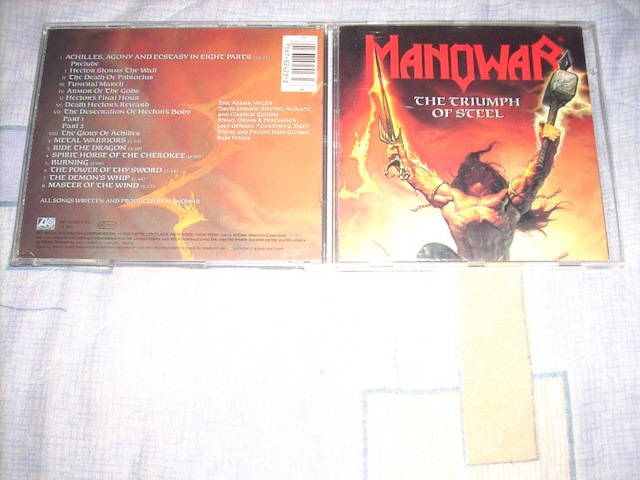 Manowar – The Triumph Of Steel CD Atlantic Europe 1992.