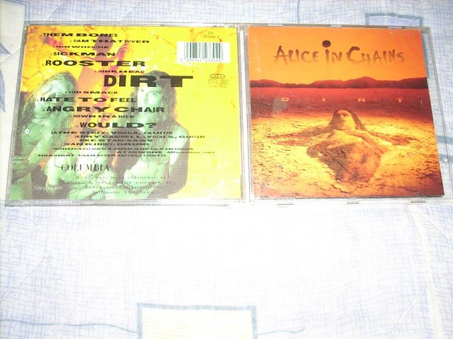 Alice In Chains - Dirt CD Sony Austria 1992.