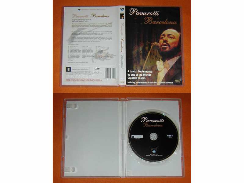 LUCIANO PAVAROTTI - Barcelona (DVD)