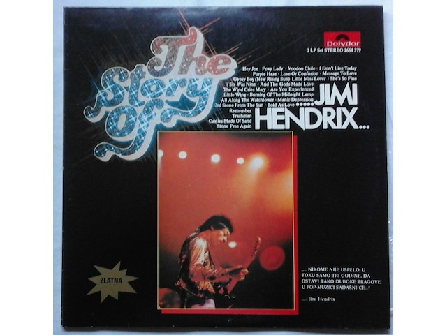 JIMI  HENDRIX  -  2LP The  Story  Of  Jimi  Hendix