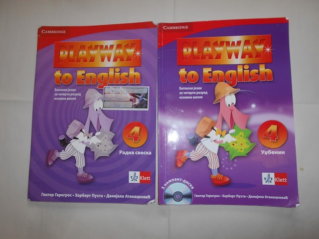 Engleski jezik za 4.r oš, Playway to english, KLETT