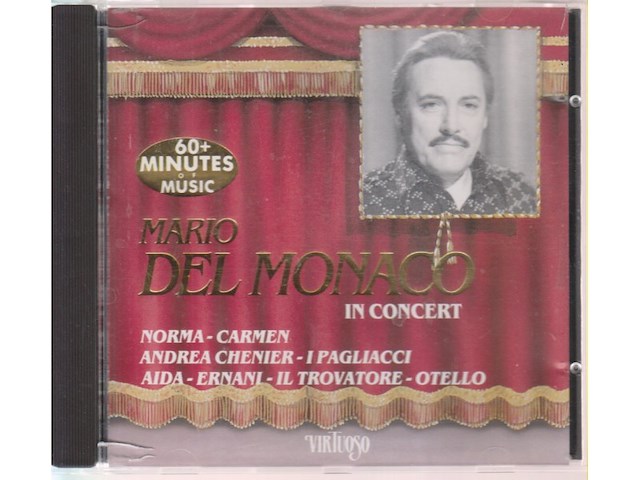 cd / MARIO DEL MONACO in concert
