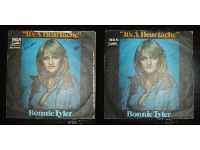 BONNIE TYLER - It`s A Heartache (singl) licenca