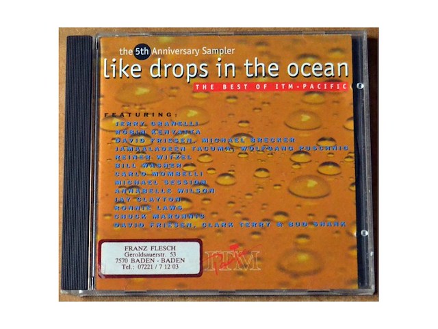 Like Drops In The Ocean