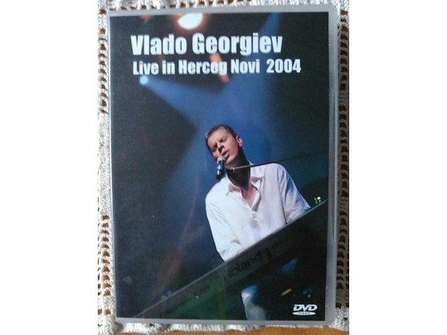 DVD VLADO GEORGIEV LIVE HERCEG NOVI 2004