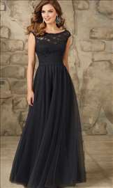 Beautiful long black lace formal dresses