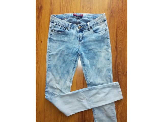 Fenomenalne acid wash skinny farmerke