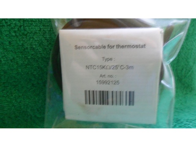 senzor temperature poda,kabl- NTC 3m 15kOhm /25 °C DEVI