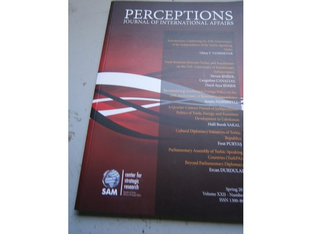 RECEPTIONS JOURNAL OF INTERNATIONAL AFFAIRS