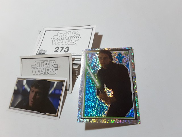 Star Wars topps sličice komad 10 dinara