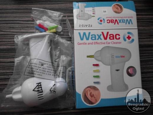 Aparat za ciscenje usiju, WAX VAC