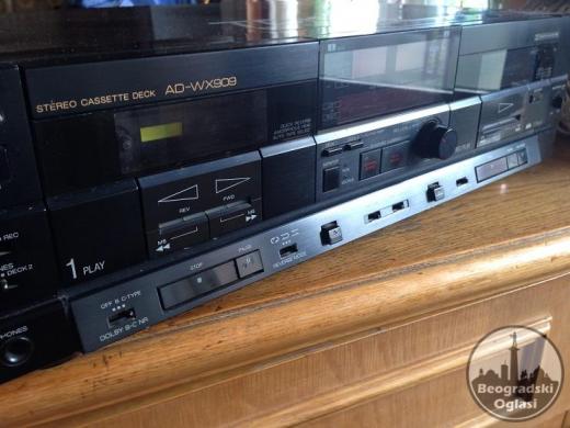 AIWA Stereo Cassette Deck AD-WX909
