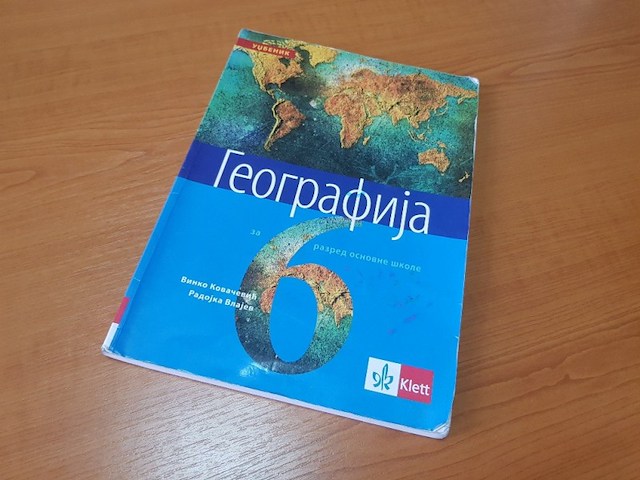 Klett udžbenik iz geografije 6.