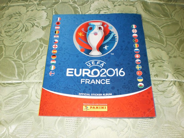 EURO 2016 Panini - zalepljeno 6 slicica