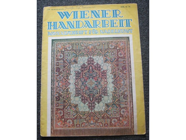 Wiener Handarbeit, 1930.god