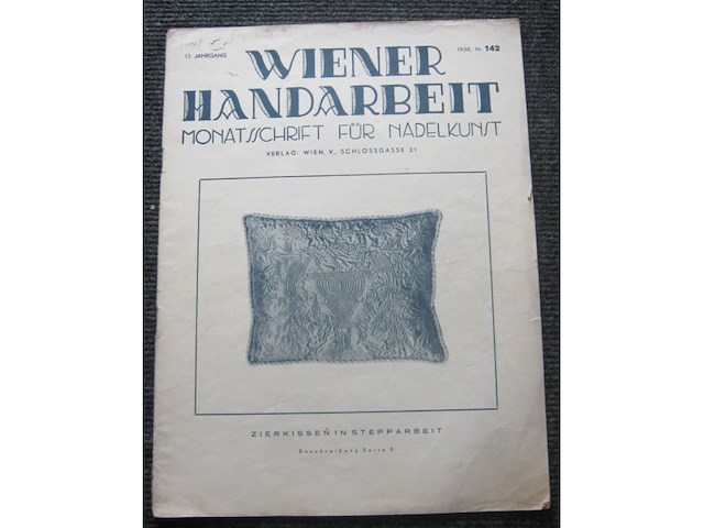 Wiener Handarbeit, 1938.god