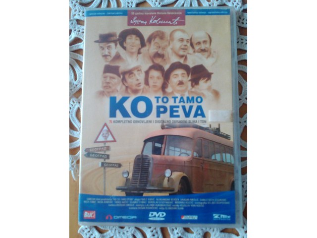 DVD DOMACI FILM KO TO TAMO PEVA