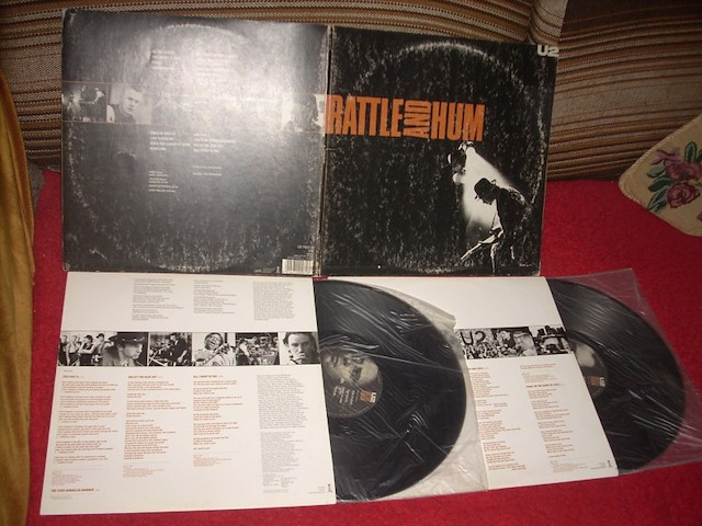 U2 - Rattle And Hum 2LP Jugoton 1988.