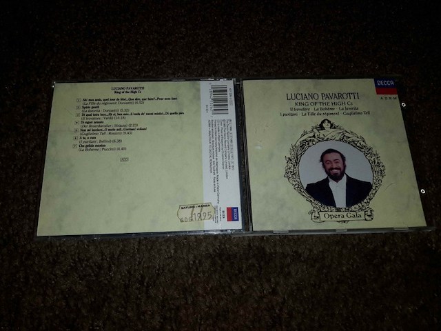 Luciano Pavarotti - King of the high Cs , ORIGINAL