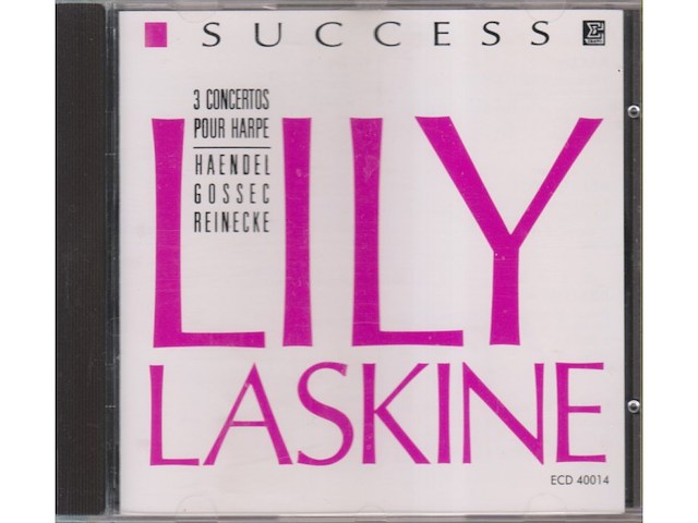 cd / LILY LASKINE + 3 CONCERTOS POUR HARPE